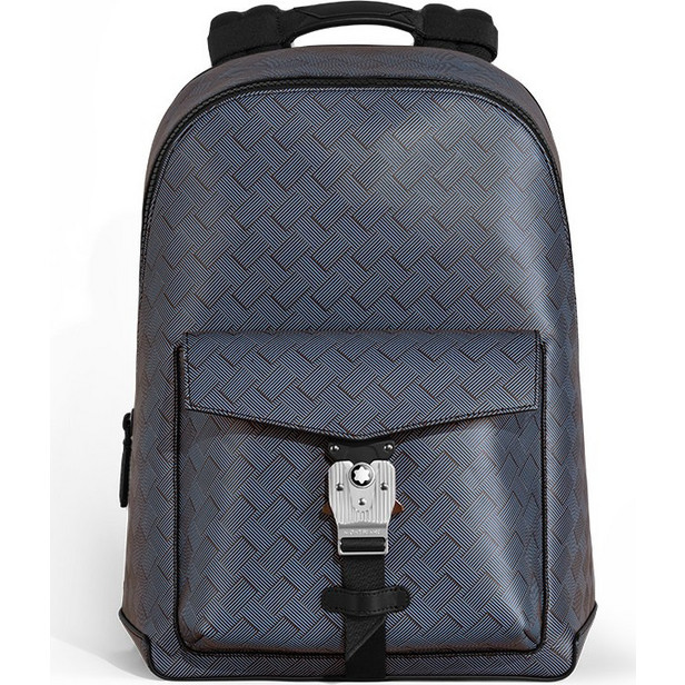 Montblanc Extreme 3.0 DM63170 Δερμάτινο Σακίδιο Πλάτης Navy Μπλε ...