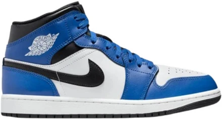Jordan Air 1 Ανδρικά Sneakers Μποτάκια Λευκά Royal Blue DQ8426-402 ...