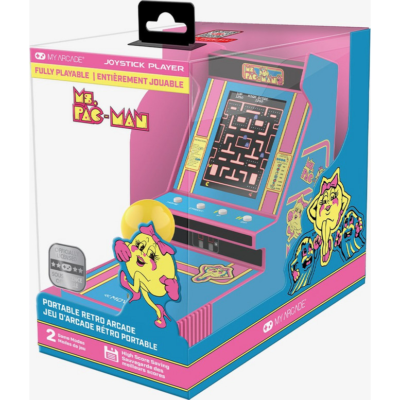 My Arcade Ms. Pac-Man Ηλεκτρονική Παιδική Retro Κονσόλα DGUNL-7074 ...