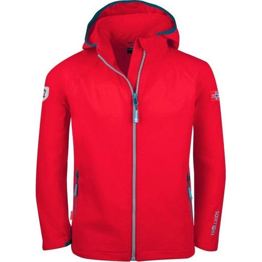 Trollkids Παιδικό Μπουφάν Χειμωνιάτικο Softshell Αδιάβροχο Αντιανεμικό ...