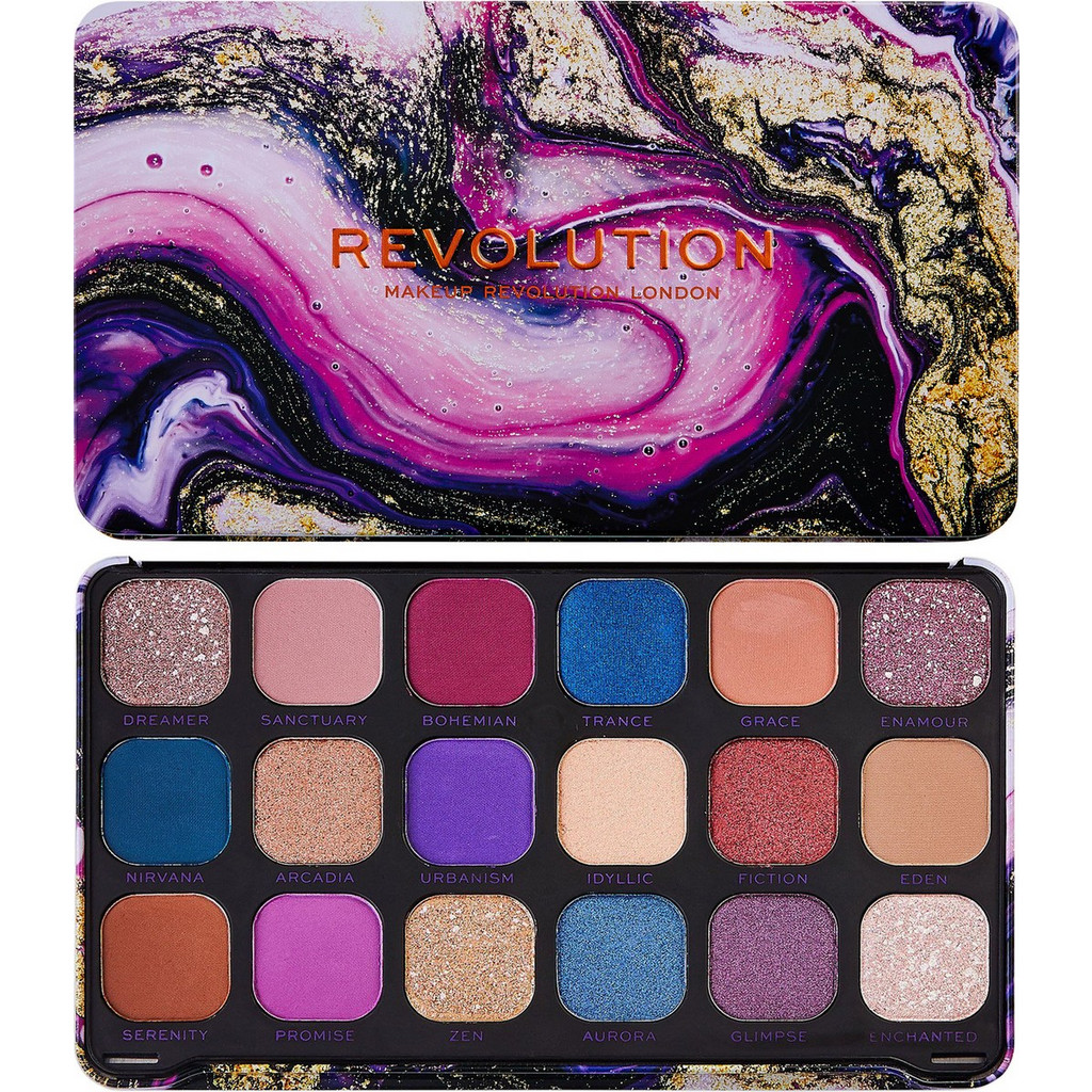 Makeup Revolution Forever Flawless Utopia Παλέτα Σκιών 19.8gr ...