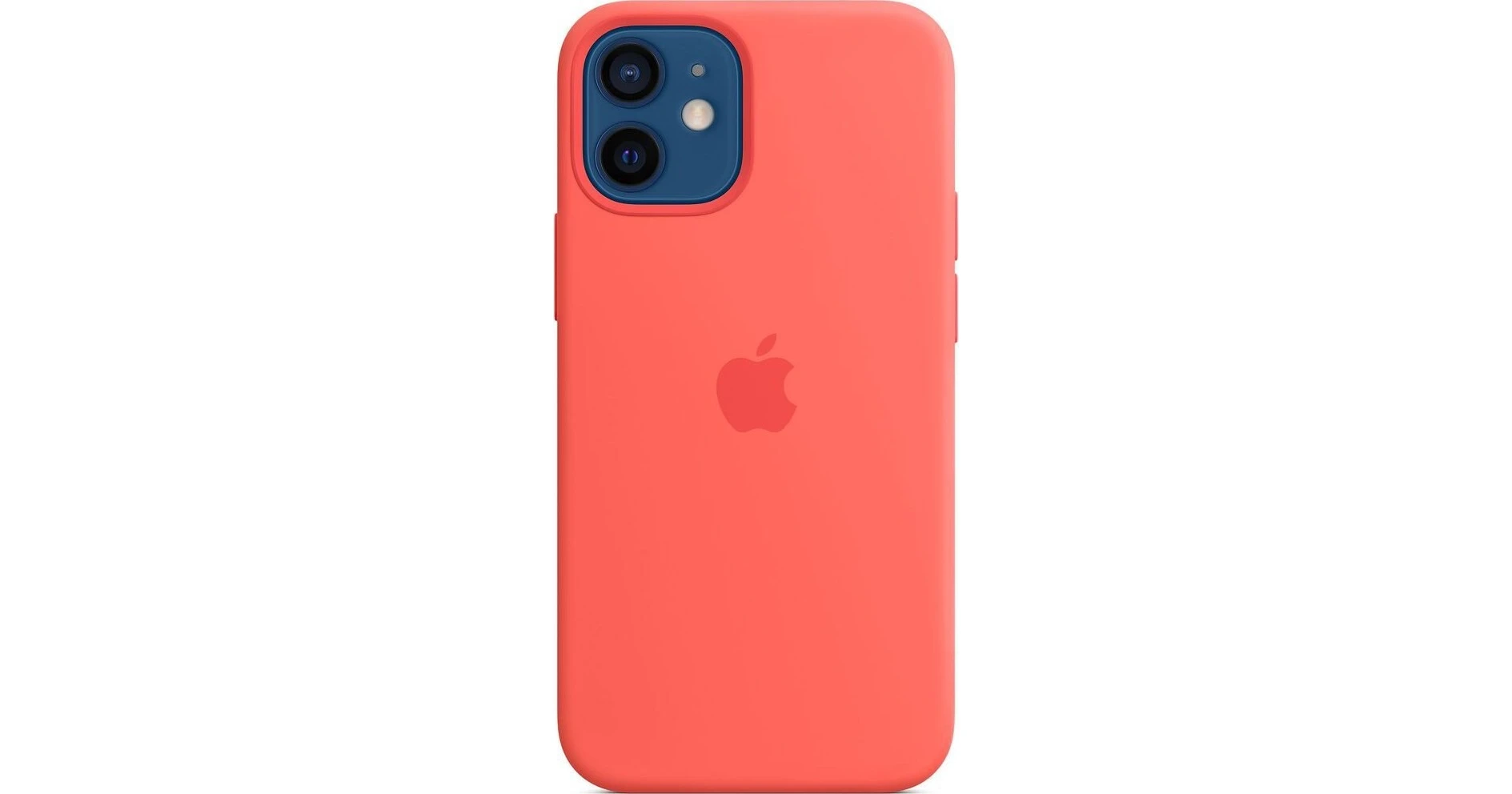 Apple Silicone Case With Magsafe Citrus Pink Iphone 12 Mini