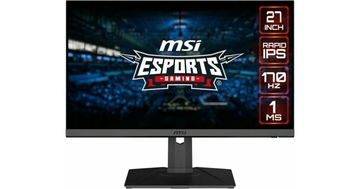 MSI G272QPF IPS HDR Gaming Monitor 27" 2560x1440 QHD 165Hz 1ms ...