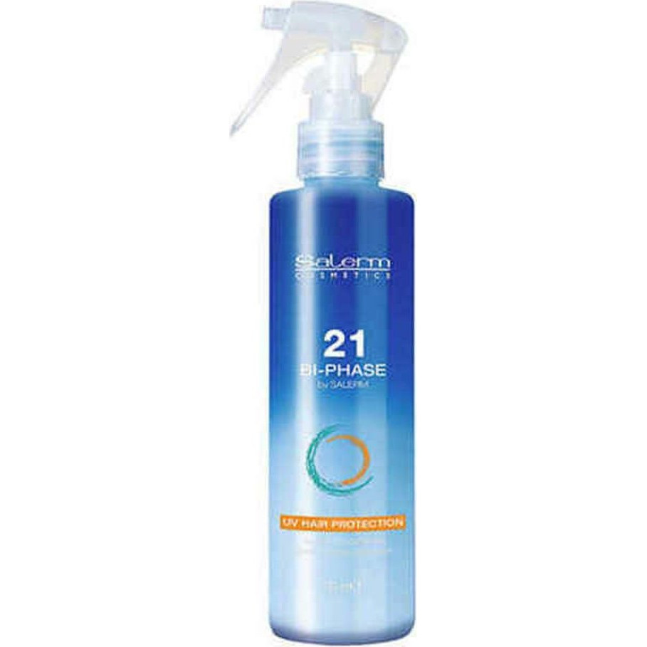 Salerm 21 Bi-phase Leave In Conditioner Spray για Προστασία Χρώματος για Βαμμένα Μαλλιά 190ml ...