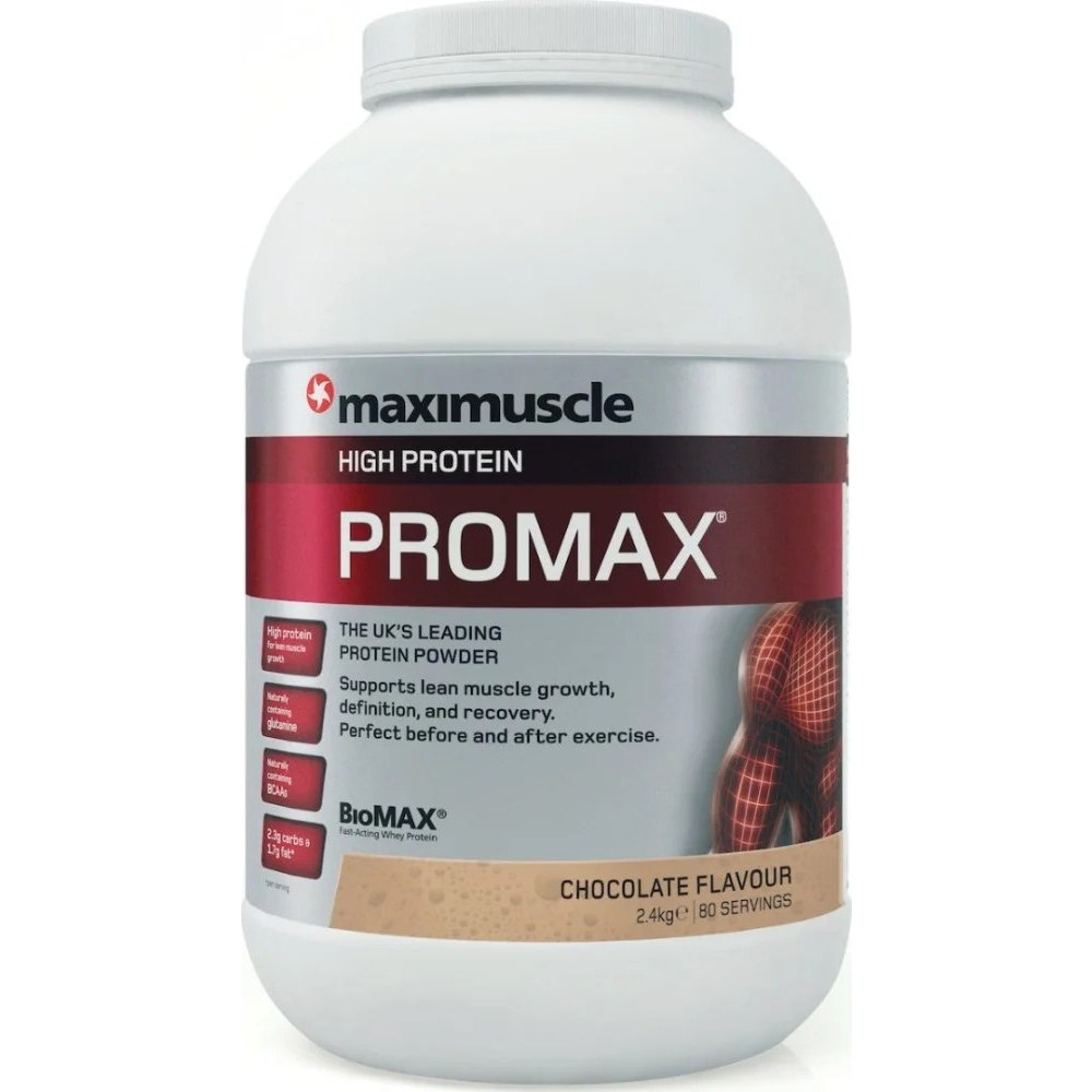 Maximuscle Promax Strawberry Πρωτεΐνη Ορού Γάλακτος Γράμμωσης Χωρίς ...