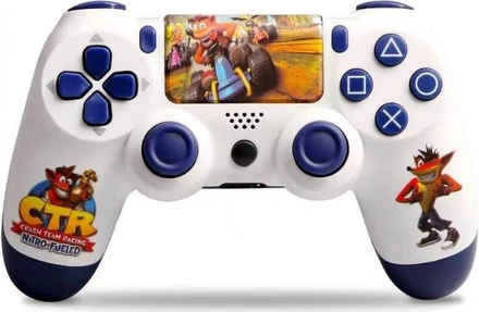 Crash Team Racing Wireless Controller PS4 White | BestPrice.gr