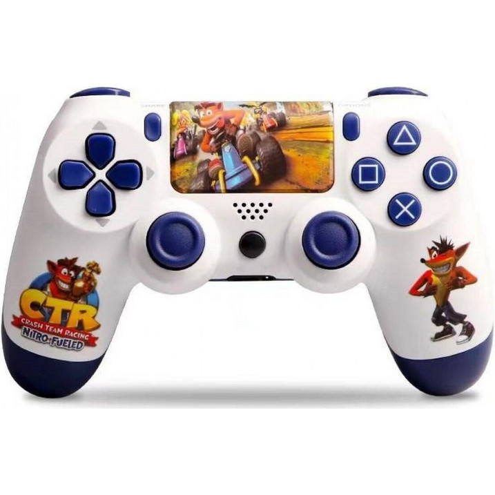 Crash Team Racing Wireless Controller PS4 White | BestPrice.gr