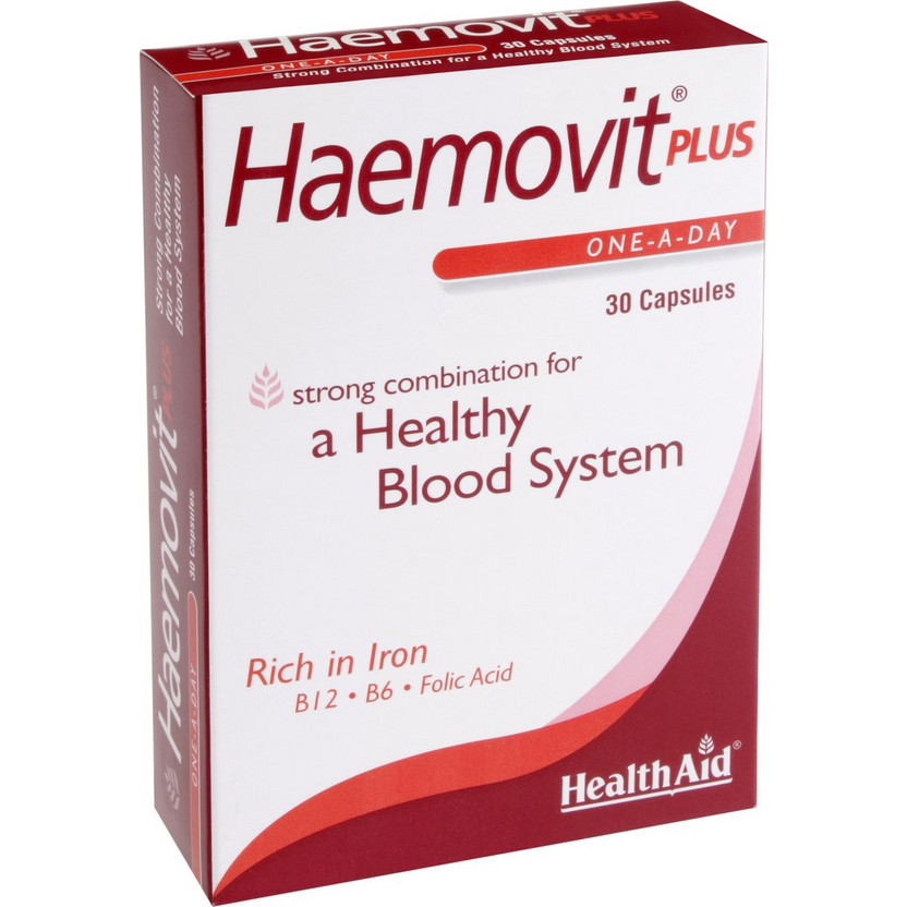 Health Aid Haemovit Plus Blister 30 Κάψουλες | BestPrice.gr