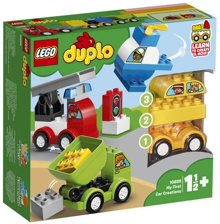 Lego Duplo My First Car Creations για 1,5+ Ετών 10886 | BestPrice.gr