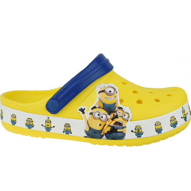 Crocs Minions Multi Clog Παιδικά Παπούτσια Θαλάσσης για Αγόρι Κίτρινα ...