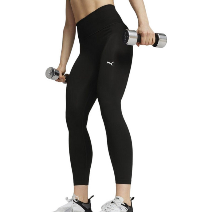 Puma ShapeLuxe Seamless Γυναικείο Κολάν Μακρύ Ψηλόμεσο Βαμβακερό Μαύρο ...