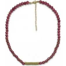 Kostibas Γυναικείο Κολιέ με Πέτρα Λάβας 1014-918PX | BestPrice.gr