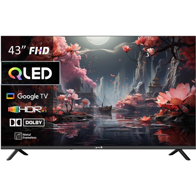 Arielli QLED43QM10GTV Smart Τηλεόραση 43" Full HD QLED HDR (2025 ...