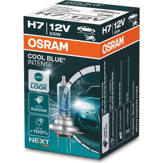Osram H7 Cool Blue Intense Next Gen 64210CBN 12V 55W 1τμχ | BestPrice.gr