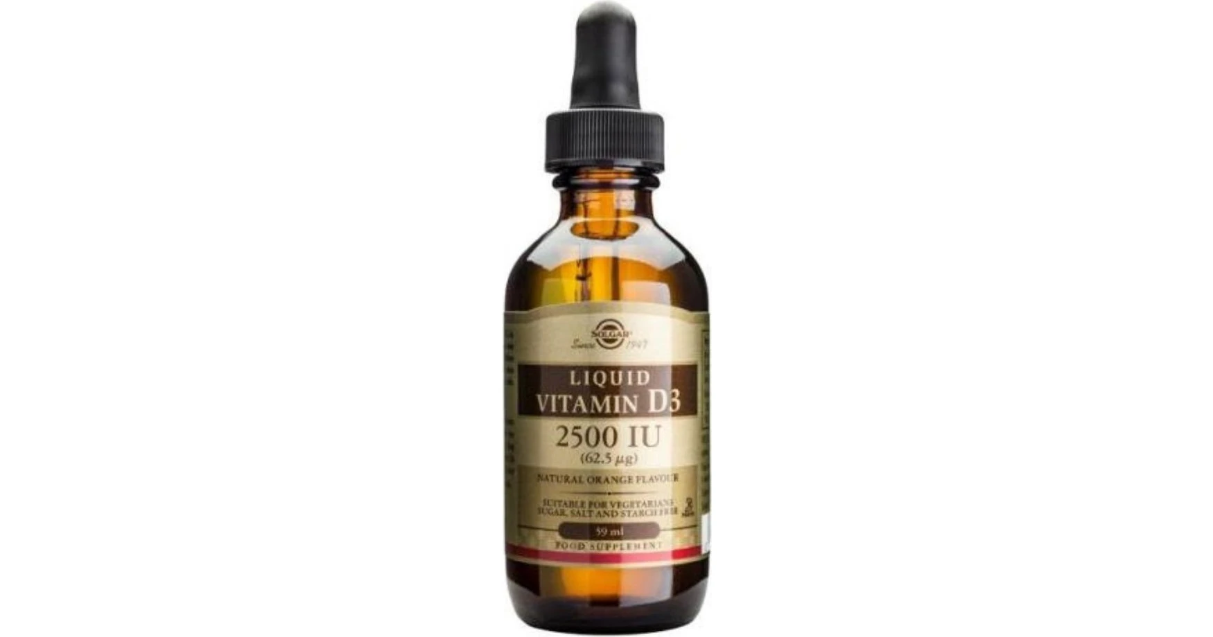 Solgar Liquid Vitamin D3 2500iu 59ml | BestPrice.gr
