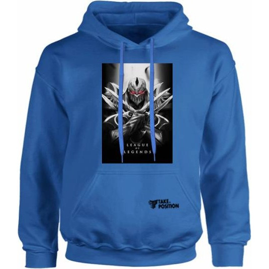 Takeposition League of Legends Cave Παιδικό Φούτερ με Κουκούλα Royal Blue 811-4575-10 | BestPrice.gr