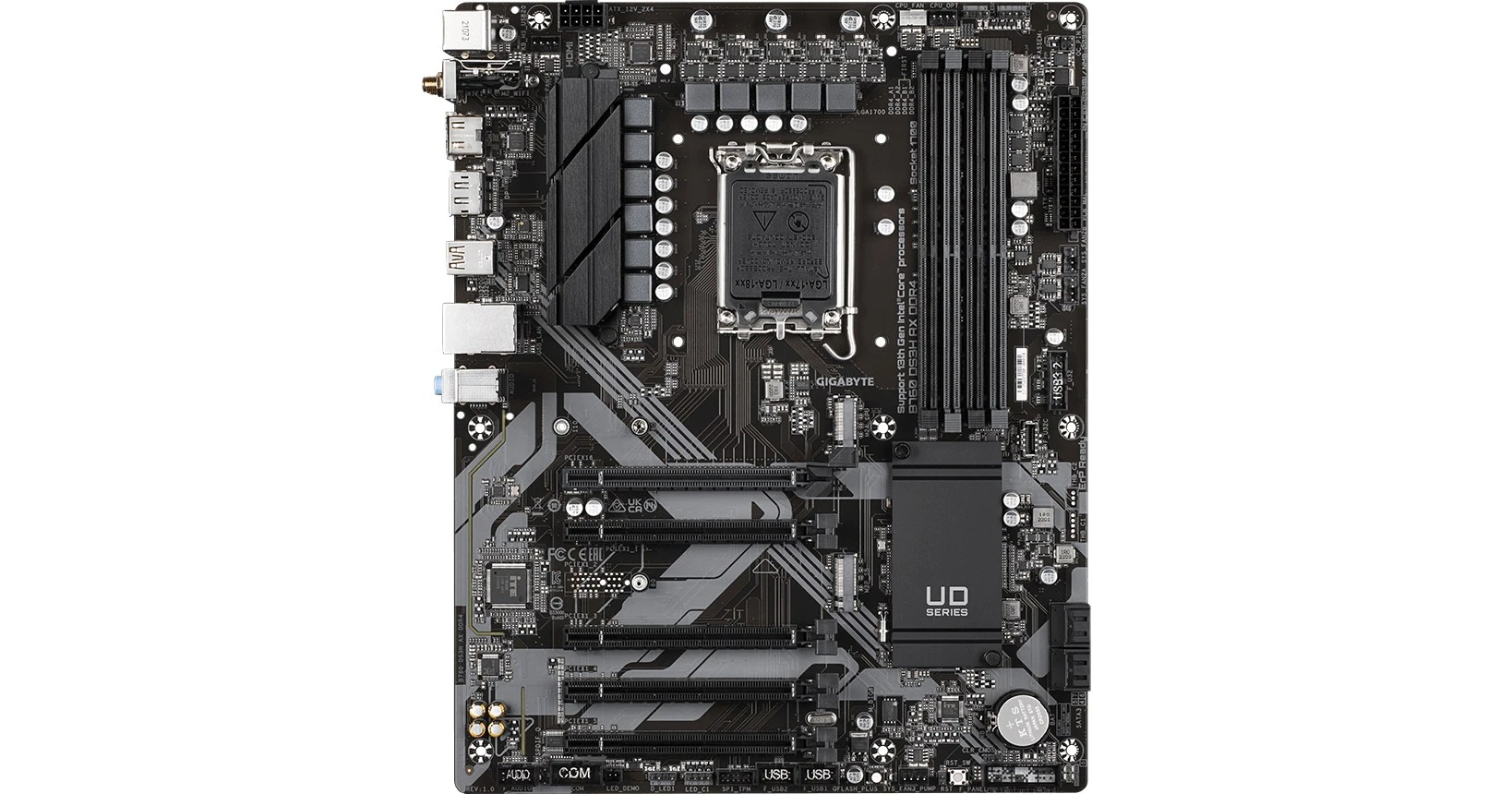 Gigabyte B760 DS3H DDR4 Motherboard ATX με Intel 1700 Socket | BestPrice.gr