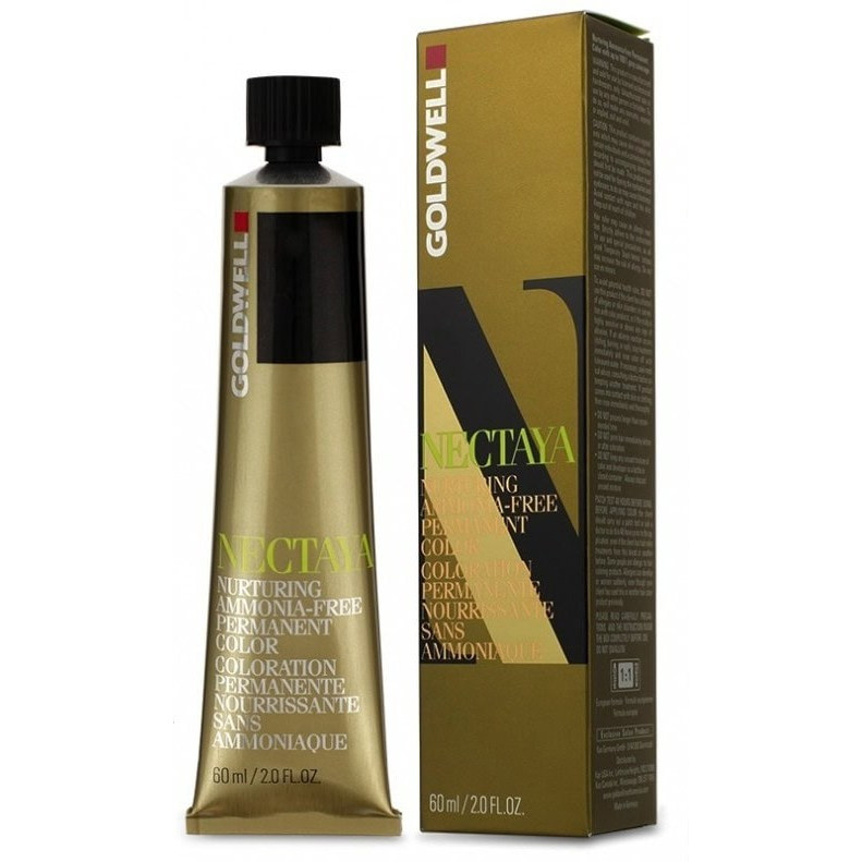 Goldwell Nectaya 4B Καστανό Αβάνας Μόνιμη Βαφή Μαλλιών Χωρίς Αμμωνία ...