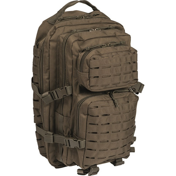 Mil-Tec Assault Laser Cut Αδιάβροχο Στρατιωτικό Σακίδιο 36lt Πράσινο ...