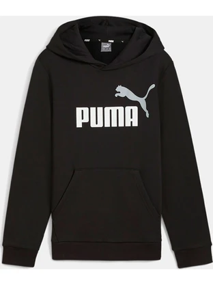 Puma Παιδικό Φούτερ με Κουκούλα Μαύρο 690707-01 | BestPrice.gr