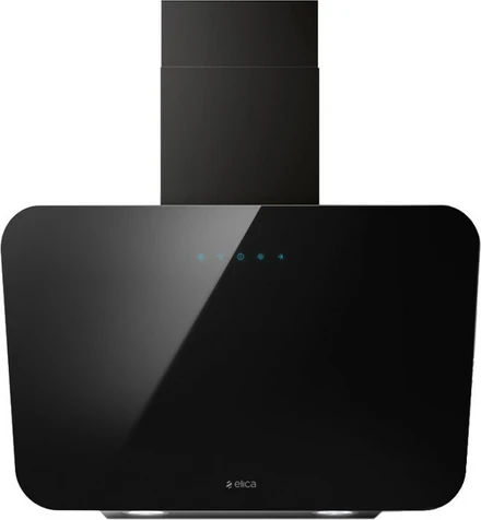 Elica Lixa BL/A/60 PRF0151308A Απορροφητήρας Καμινάδα-Τζάκι 60cm Μαύρος ...