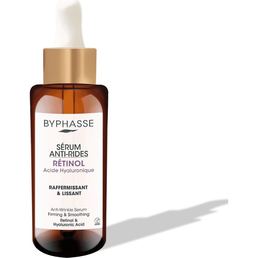 Byphasse Αντιγηραντικό Serum Προσώπου με Ρετινόλη & Υαλουρονικό 50ml ...
