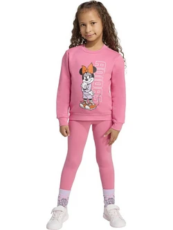 Adidas Παιδικό Σετ για Κορίτσι Χειμωνιάτικο Γκρι Μωβ JZ3565 | BestPrice.gr