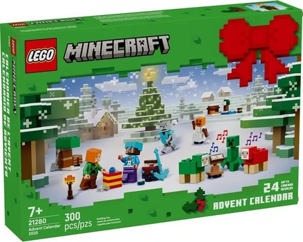 Lego Minecraft Advent Calendar 2025 για 7+ Ετών 21280 | BestPrice.gr