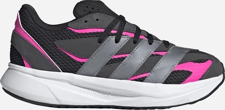 Adidas Lightblaze Παιδικά Sneakers Μαύρα Ασημί Φούξια JR1299 | BestPrice.gr