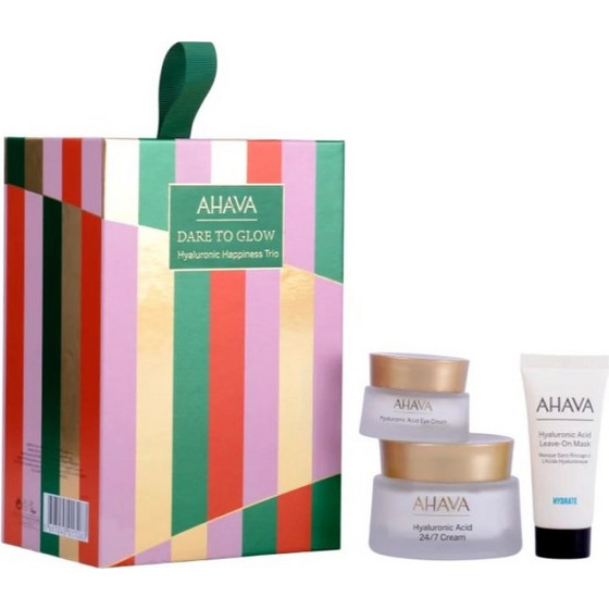 Ahava X-Mas Dare Hyaluronic Glow Happiness Eye Cream 15ml + Face Cream ...