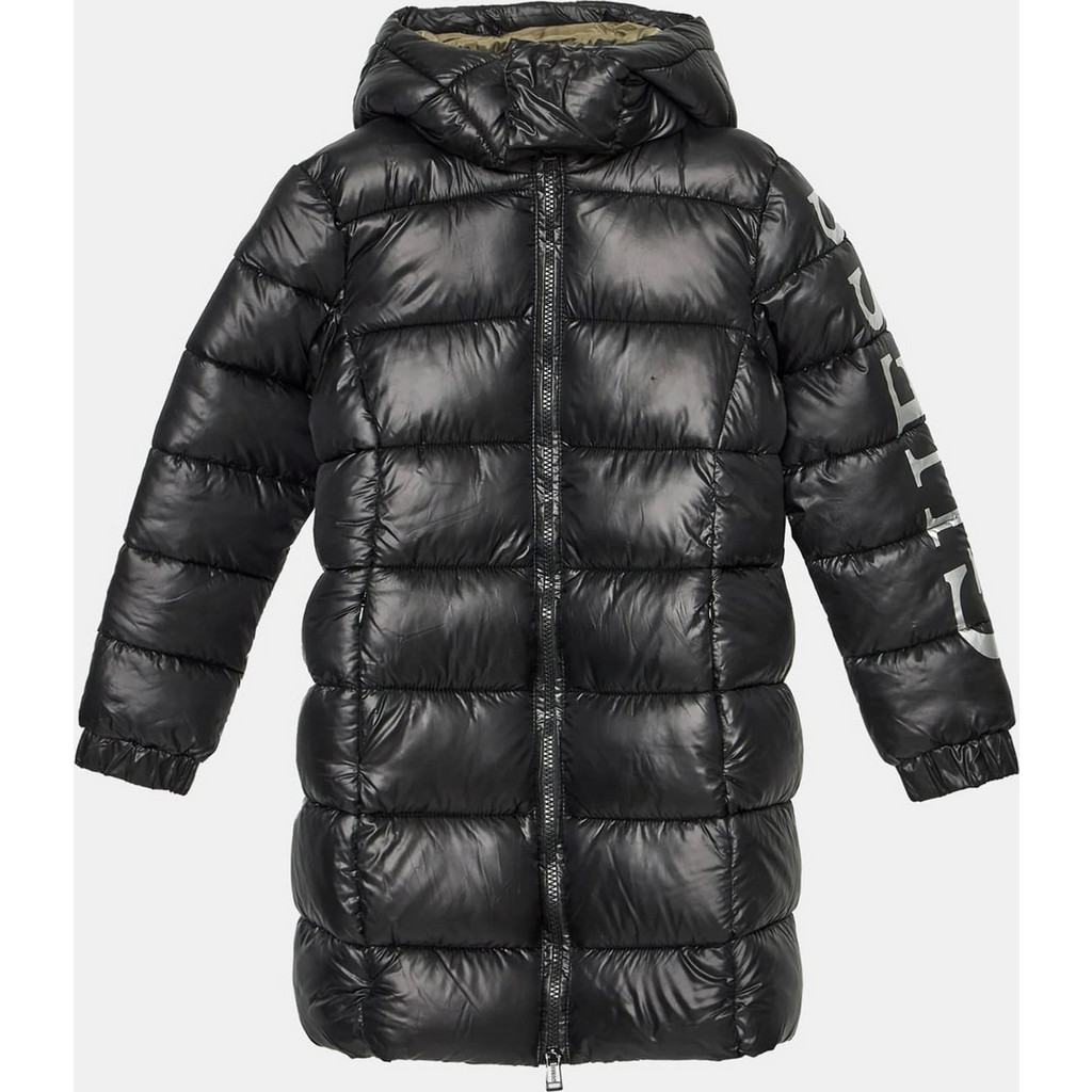 Guess Παιδικό Μπουφάν Χειμωνιάτικο Puffer Μαύρο L4BL03WEGY0-JBLK ...