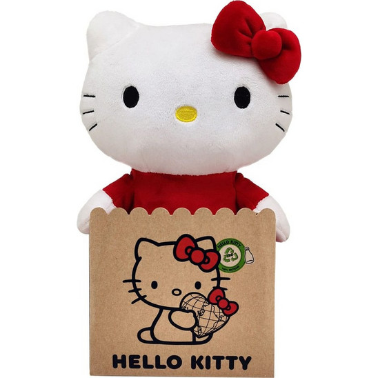 JOY TOY Hello Kitty Sanrio Kitty with Red Dress 24cm | BestPrice.gr