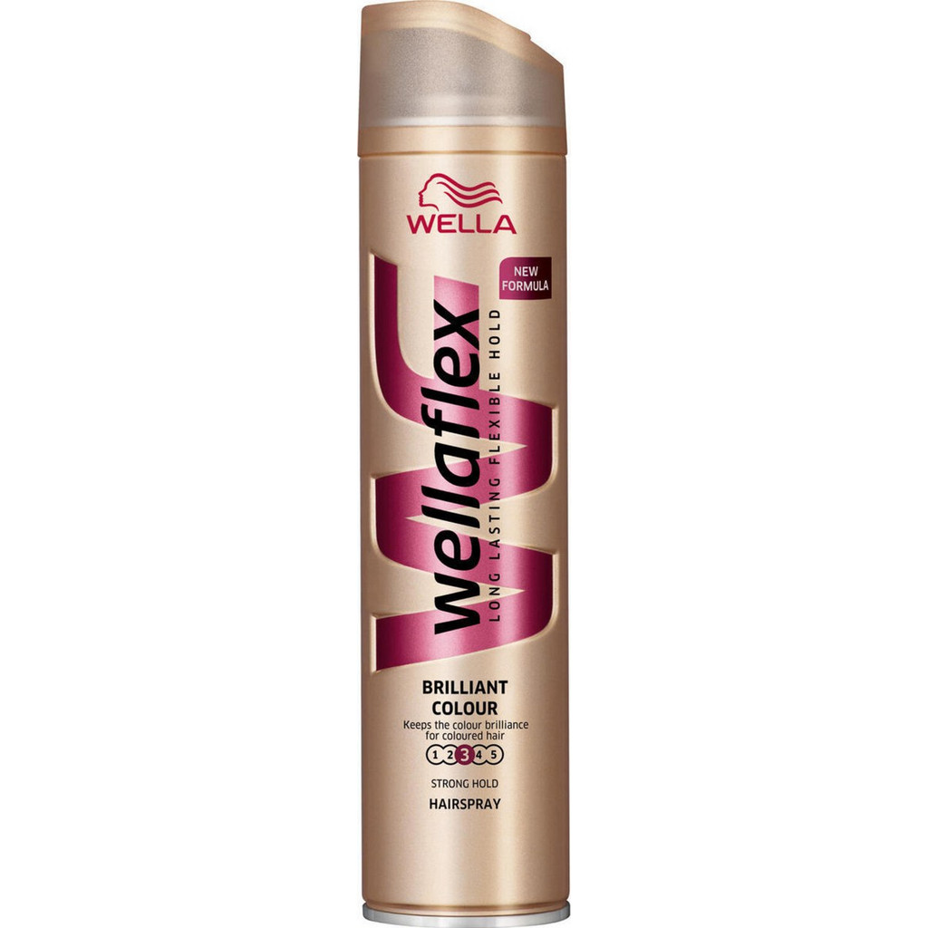 Wella Wellaflex Form & Finish Λακ Μαλλιών για Όγκο Δυνατό Κράτημα 250ml ...