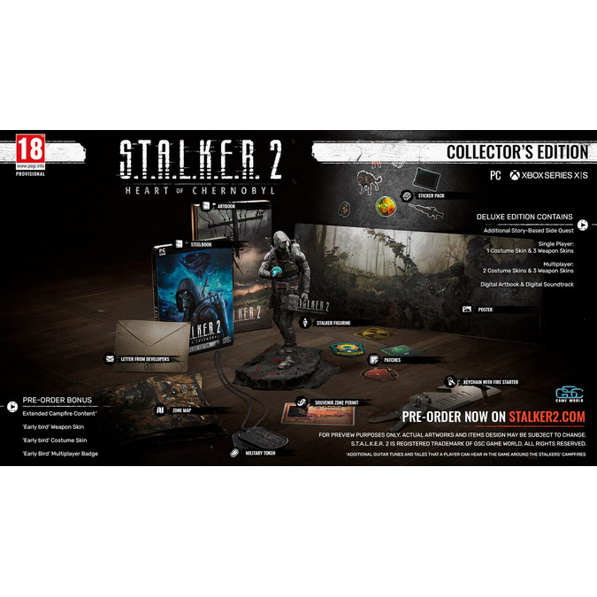 S.T.A.L.K.E.R. 2 Heart Of Chernobyl Collector's Edition Xbox Series ...