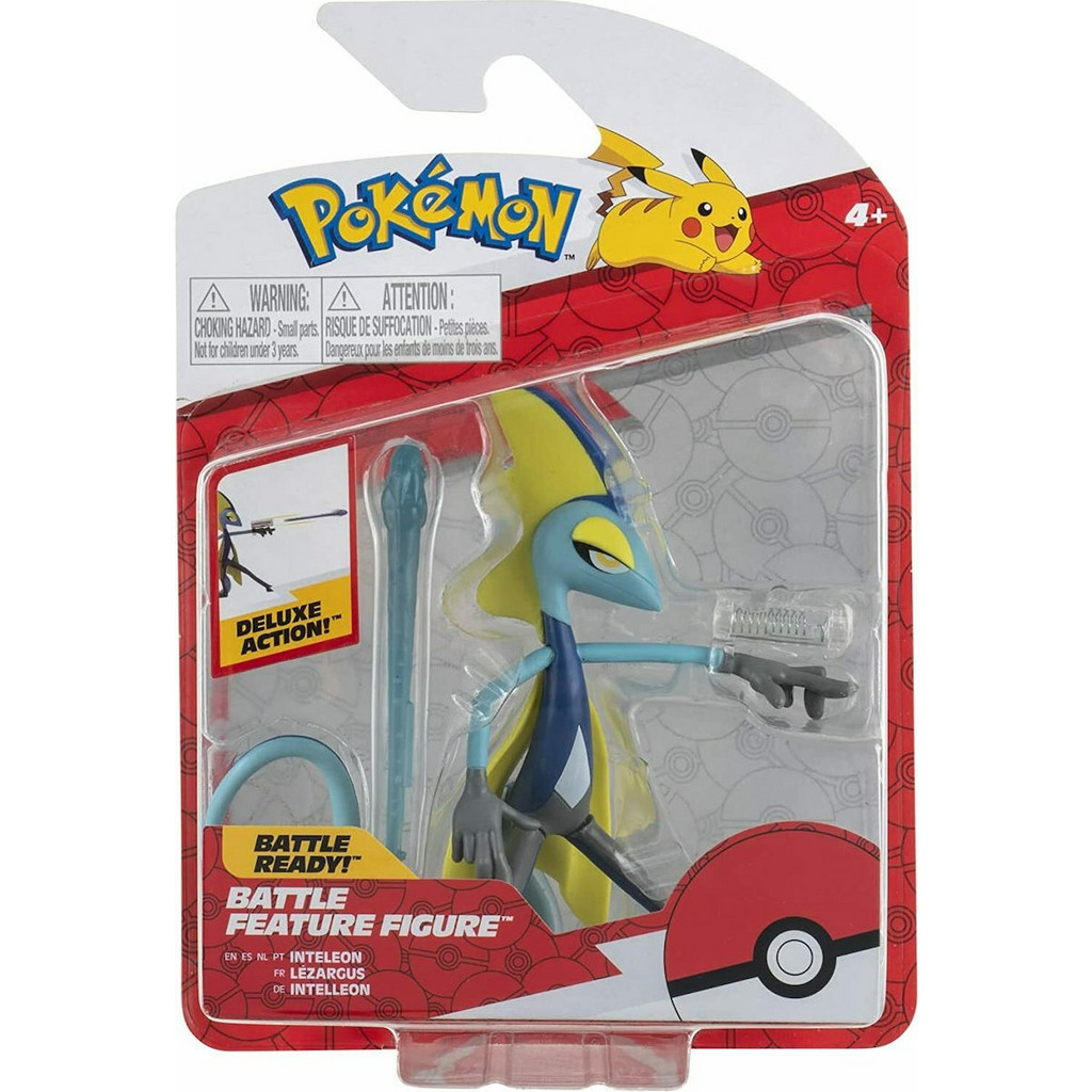 Jazwares Pokemon Battle Feature Figure Inteleon PKW0165 | BestPrice.gr