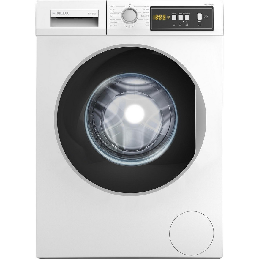 Finlux FXA1 5100T Πλυντήριο Ρούχων 5kg 1000 Στροφών | BestPrice.gr