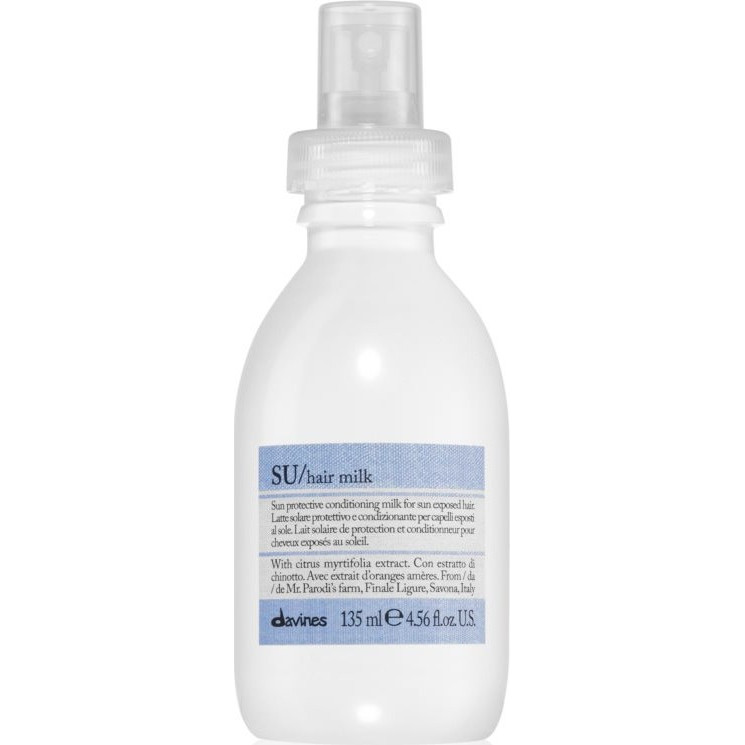 Davines SU/ Hair Milk Λοσιόν Μαλλιών για Προστασία Χρώματος 135ml ...