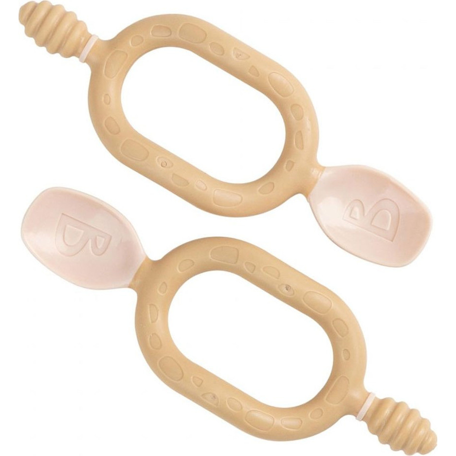 Bibado Dippit Κουτάλια Φαγητού με Μασητικό Fawn 2τμχ | BestPrice.gr