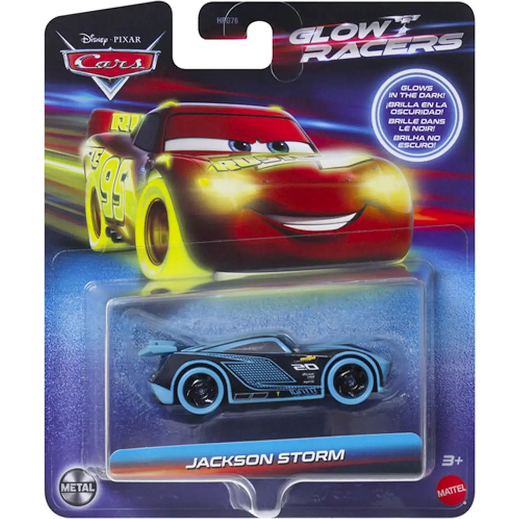 Mattel Disney Pixar Cars Glow Racers Jackson Storm | BestPrice.gr