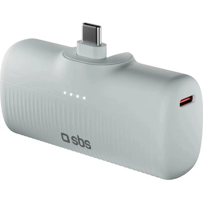 SBS EcoPower Power Bank 5000mAh 10W με Θύρα USB-C | BestPrice.gr
