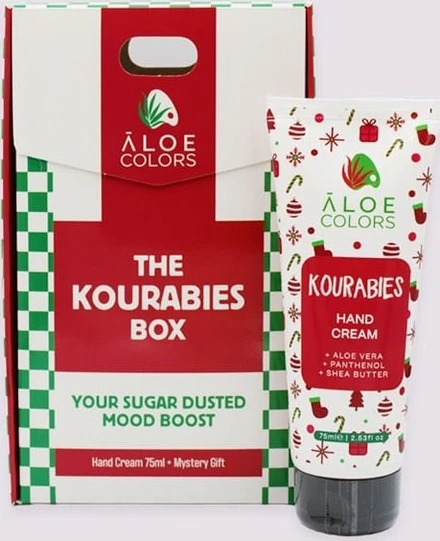 Aloe+ Colors The Kourabies Box Hand Cream 75ml + Mystery Gift 1τμχ ...