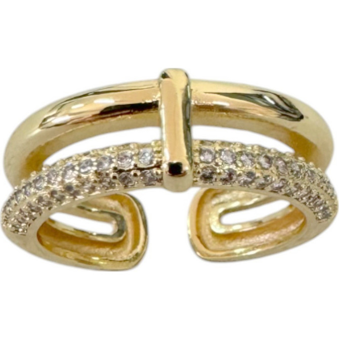 RO Accessories Γυναικείο Δαχτυλίδι Xρυσό R144 | BestPrice.gr