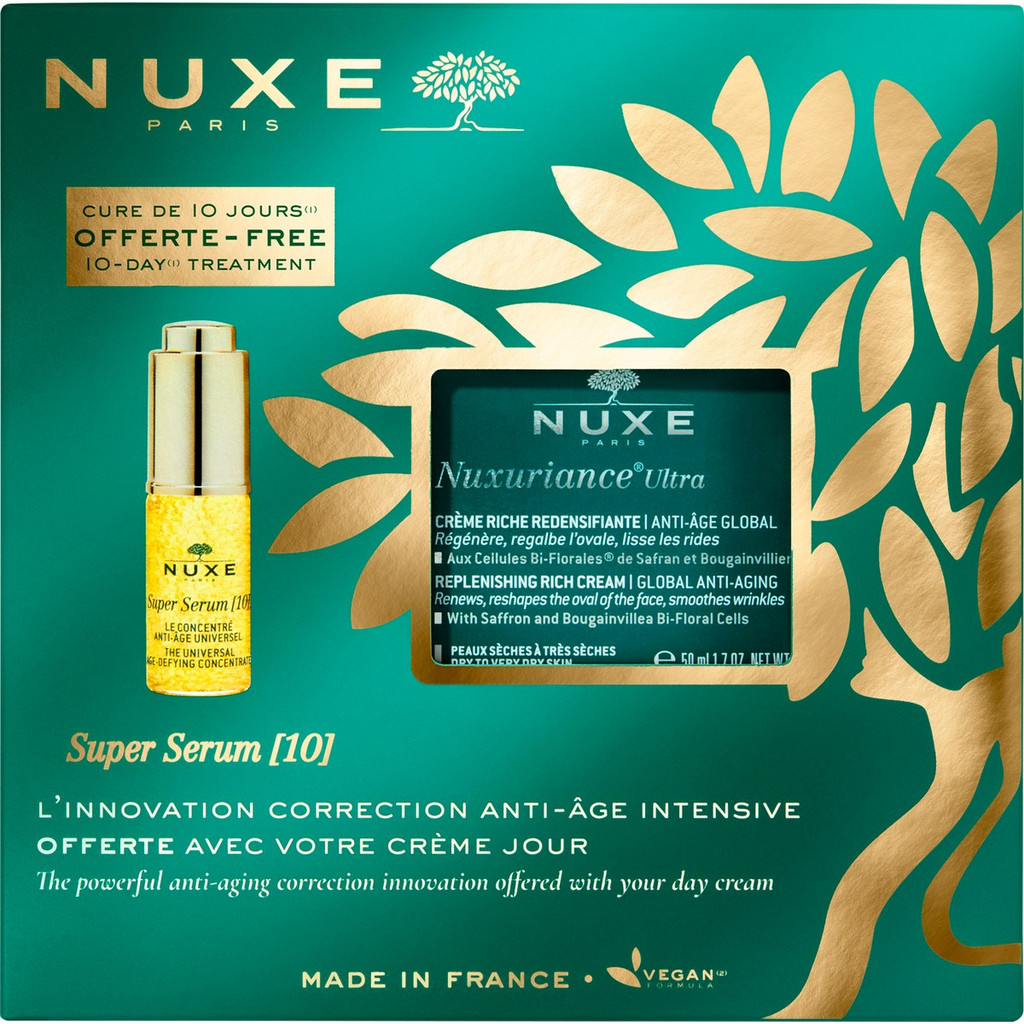 Nuxe Nuxuriance Ultra Day Rich Cream 50ml + Super Serum 10 5ml | BestPrice.gr