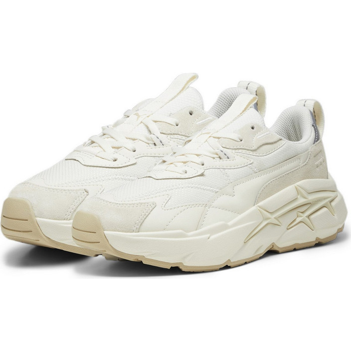 Puma Spina Nitro Tonal Prime Low Γυναικεία Sneakers Εκρού 393782-01 ...