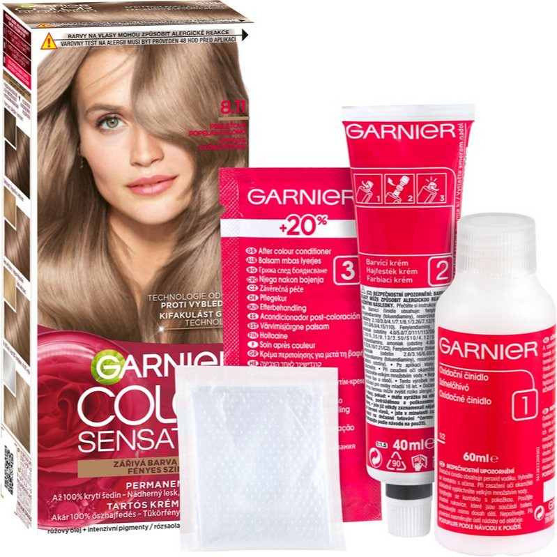 Garnier Color Sensation Hair 8.11 Pearl Blonde 40ml | BestPrice.gr