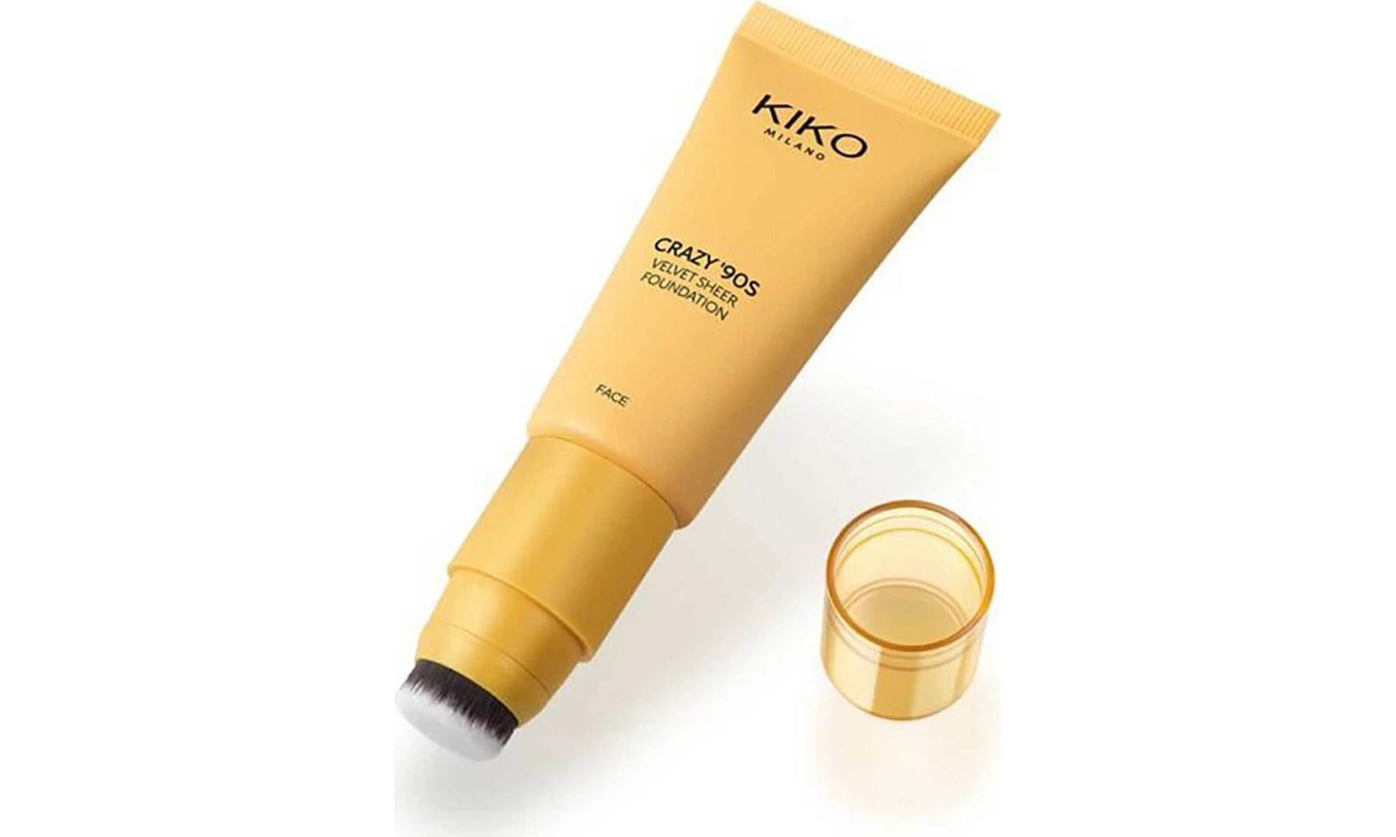Kiko Milano Crazy '90s Velvet Sheer 4 Caramel Liquid Foundation 30ml ...