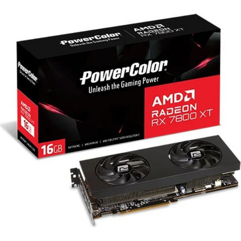 PowerColor Radeon RX 7800 XT 16GB GDDR6 Κάρτα Γραφικών | BestPrice.gr