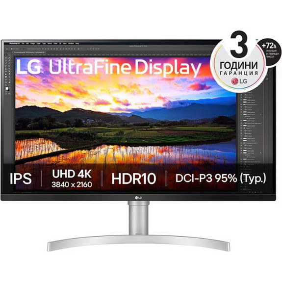 LG UltraFine 32UN650K-W IPS HDR Monitor 31.5" 3840x2160 4K UHD 60Hz 5ms ...
