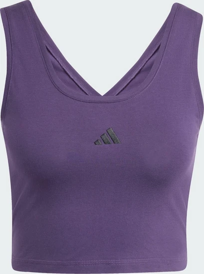 Adidas Essentials Small Logo Cotton Lifestyle Tank Γυναικείο Αθλητικό ...