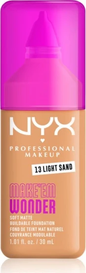 Nyx Make Em Wonder 13 Light Sand Liquid Make Up 30ml | BestPrice.gr